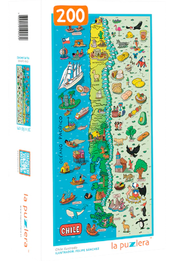 Puzzle Chile ilustrado – Contrapunto